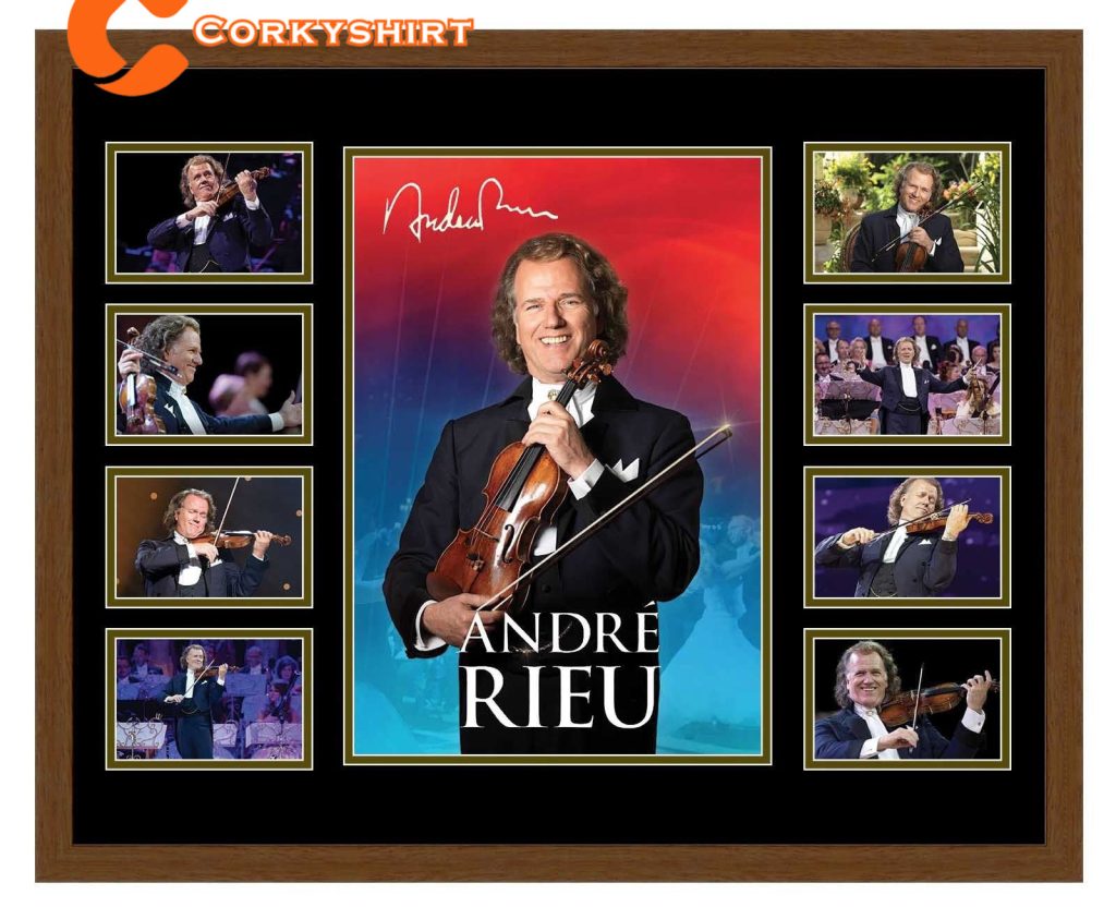 Andre Rieu Australian Tour Signed Photo Limited Edition Framed - Corkyshirt