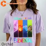 Elemental Movie 2023 Water And Fire Unisex T-shirt - Corkyshirt