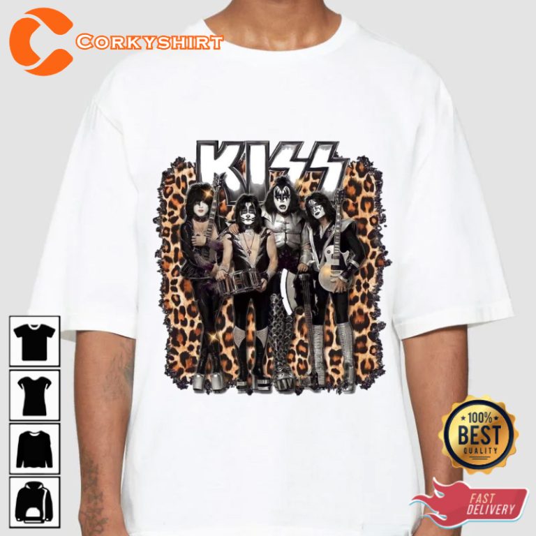 Kiss Band 2023 End Of The World Tour Music Concert Shirt - Corkyshirt