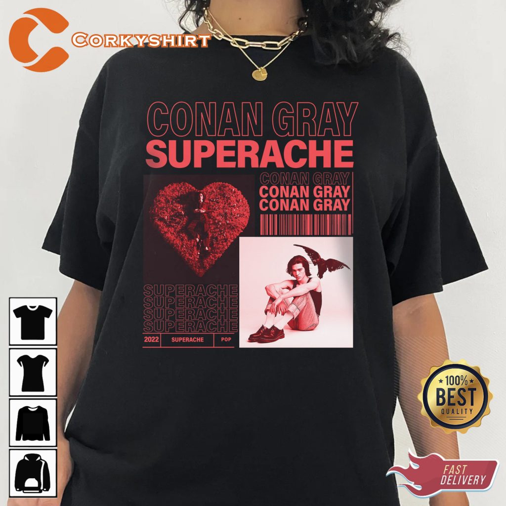 Vintage Inspired Conan Gray Tour Superache T-Shirt
