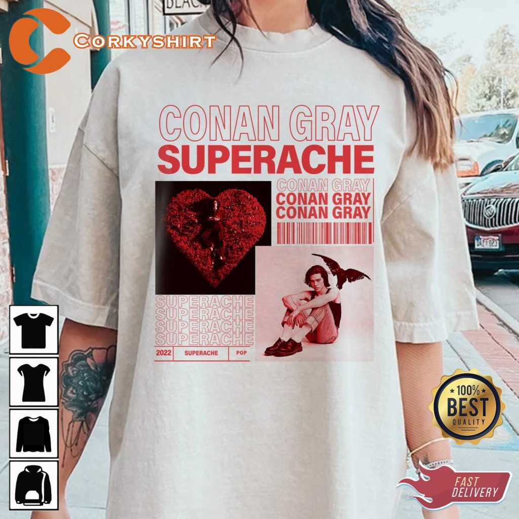 Vintage Inspired Conan Gray Tour Superache T-Shirt
