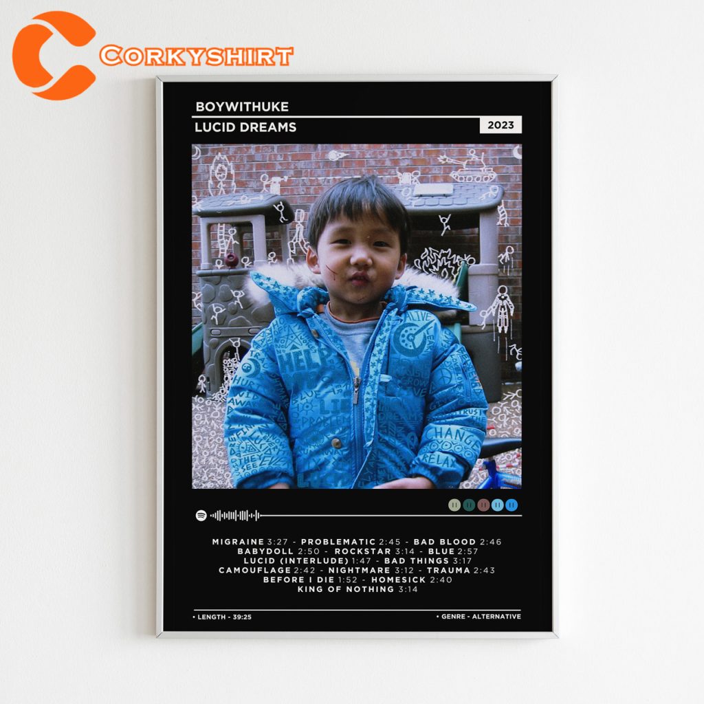 Boywithuke Lucid Dreams Album 2023 Tracklist Poster