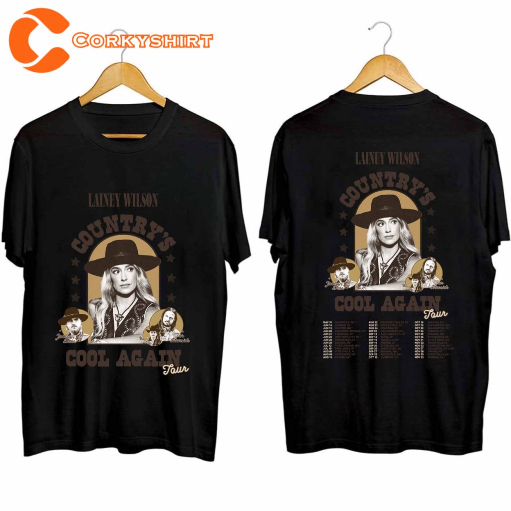 Lainey Wilson Shirt Countrys Cool Again Tour 2024