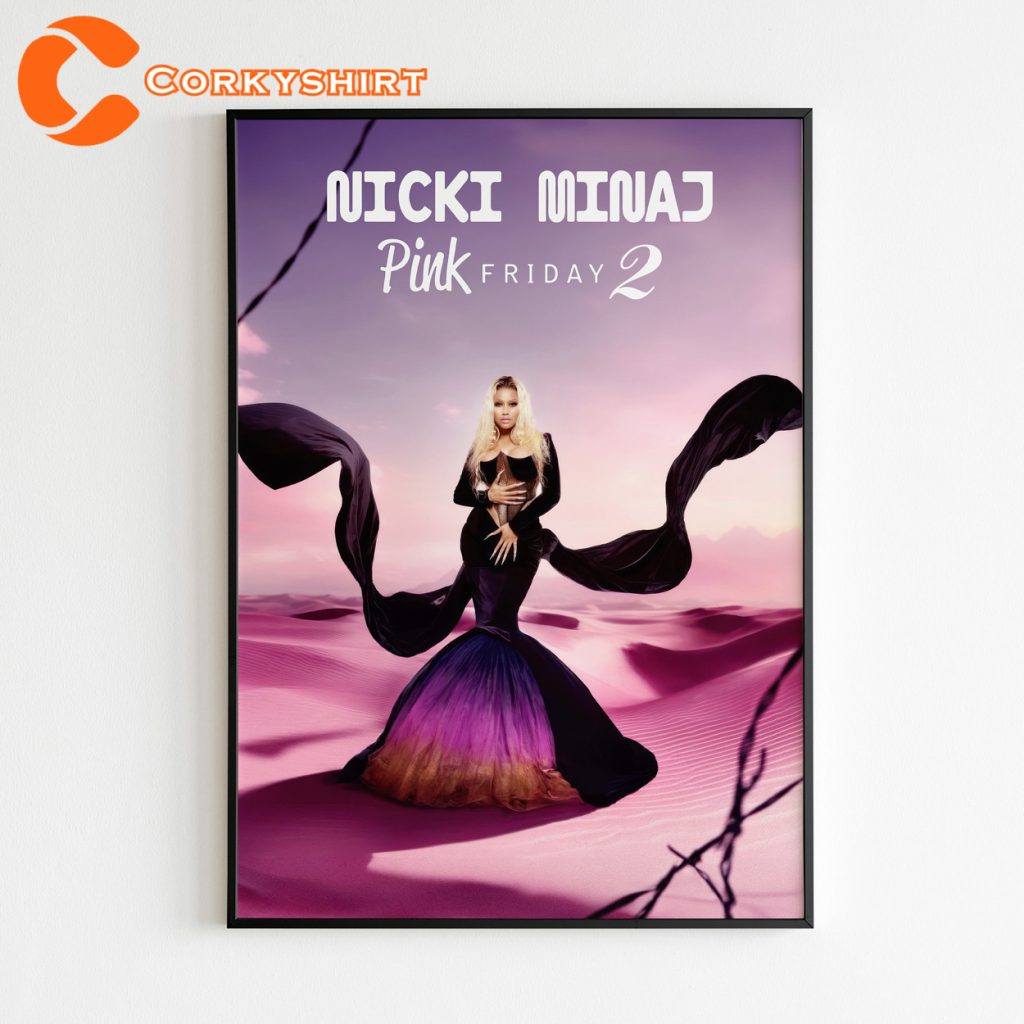 Nicki Minaj Poster Pink Friday 2 Fan Gift