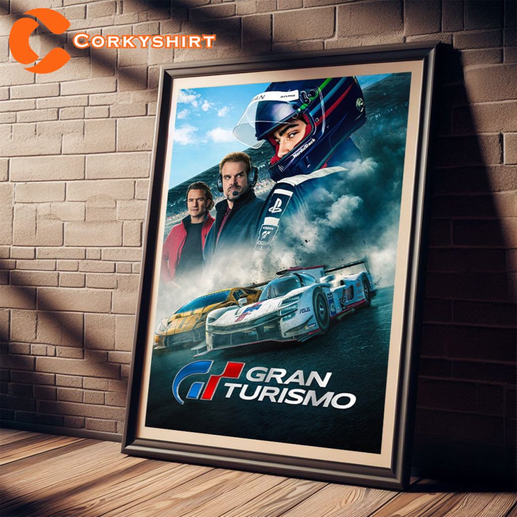 Racing Movie Poster Gran Turismo 2023