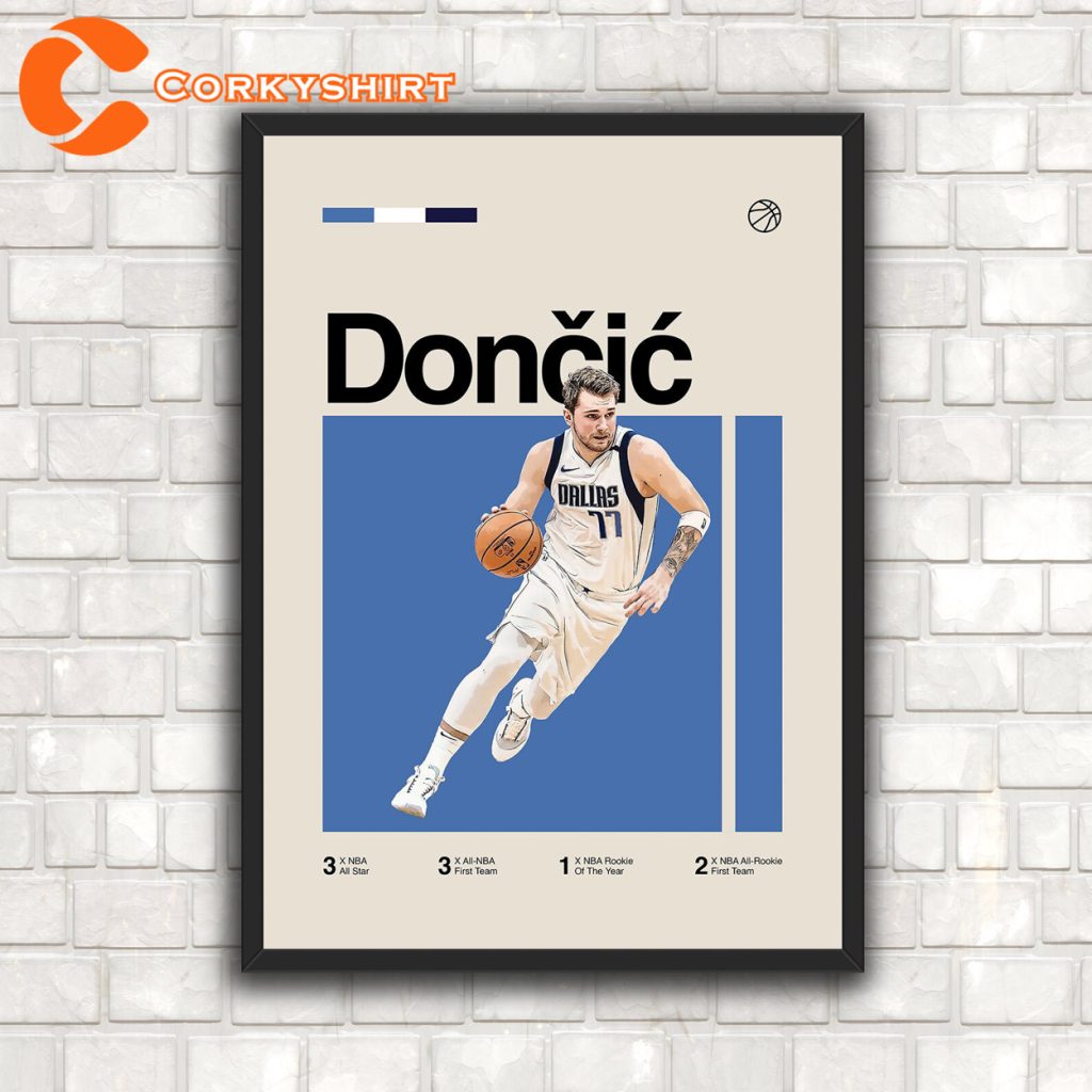 Basketball Poster Luka Doncic NBA