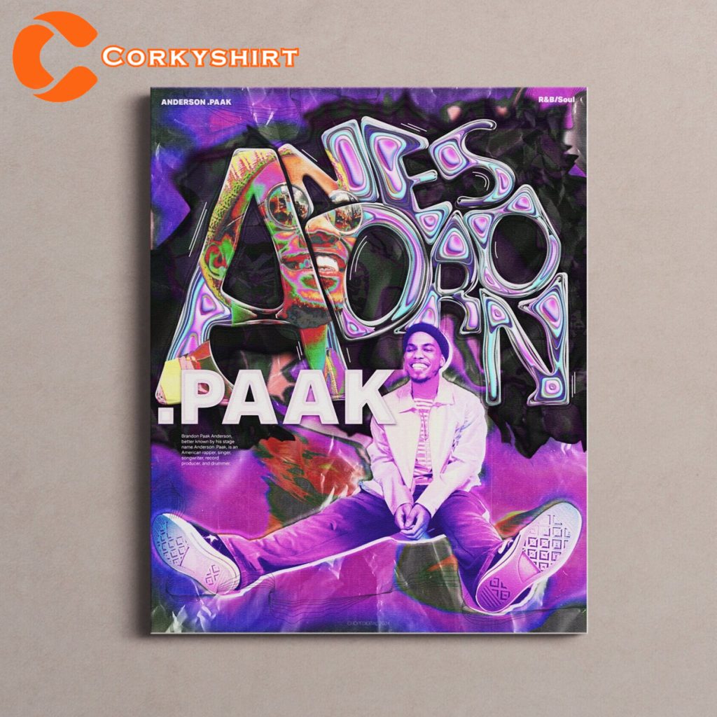 Hip Hop Graffiti Poster Anderson Paak