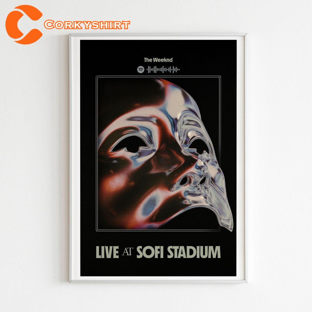The Weeknd Poster Live At Sofi Stadium