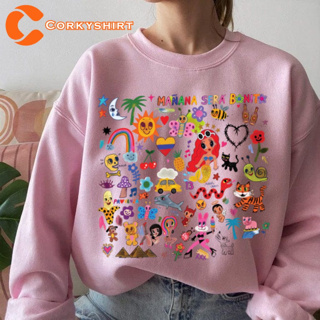 Karol G Manana Sera Bonito 2023 MSB Tour Shirt For Fans - Corkyshirt
