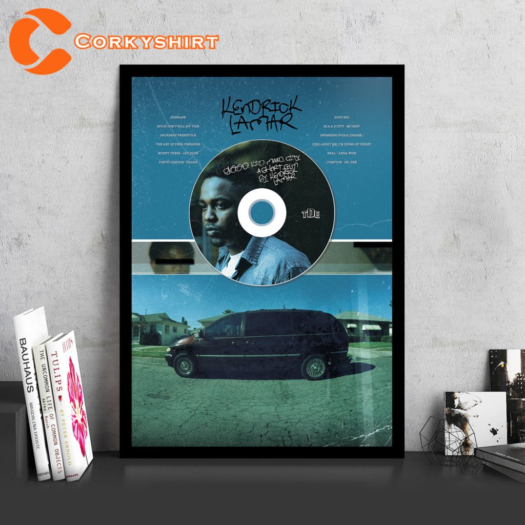 Good Kid MAAD City Kendrick Lamar Poster